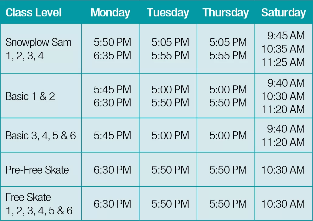 Ice Skating Lessons at Rocket Ice Skating Rink|Fitness & Fun