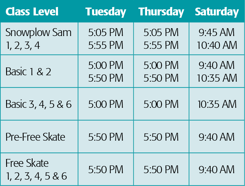 Ice Skating Lessons at Rocket Ice Skating Rink|Fitness & Fun